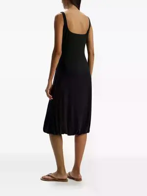 12 STOREEZ Square-neck Midi Dress