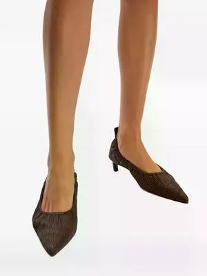 12 STOREEZ 40mm Leather Pumps