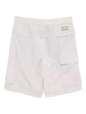 CHOCOOLATE Logo-printed Cargo Shorts - Neutrals