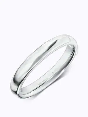 BRIONY RAYMOND Jumbo Sloan Bangle - 18k White Gold