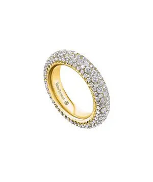 BRIONY RAYMOND Slim Sloan Diamond Band - 18k Yellow Gold
