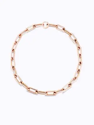 BRIONY RAYMOND Jumbo Link Necklace - 14 Karat Rose Gold