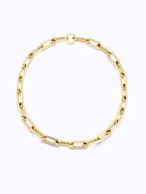 BRIONY RAYMOND Jumbo Link Necklace - 18k Yellow Gold