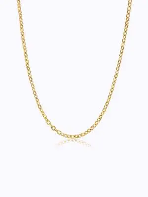 BRIONY RAYMOND Chain Necklace 18k Yellow Gold