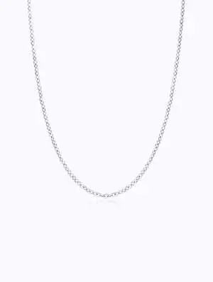 BRIONY RAYMOND Small Chain - 14 Karat White Gold
