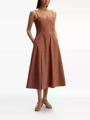 12 STOREEZ Pocket-detail Midi Dress