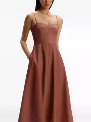 12 STOREEZ Pocket-detail Midi Dress