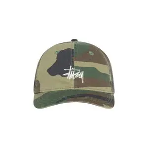 StÜssy Basic Camo Cap - Green