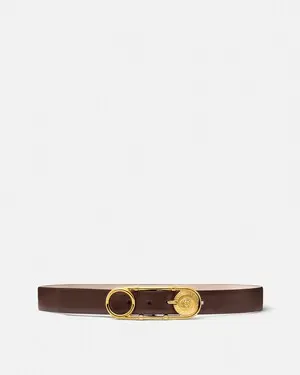 Versace Versace Safety Pin Belt Brown