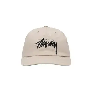 StÜssy Big Stock Mid Depth Cap - Tan