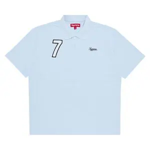 Supreme Cursive Polo - Blue