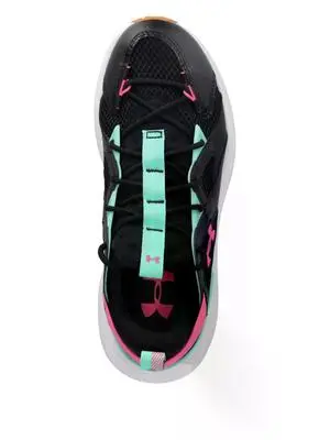 Under Armour Panelled Mesh Sneakers - Black