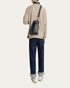 Givenchy Small Belted Leather Crossbody Bag