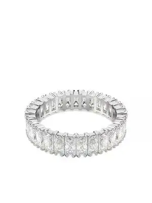 SWAROVSKI Matrix Baguette-cut Crystal Eternity Ring