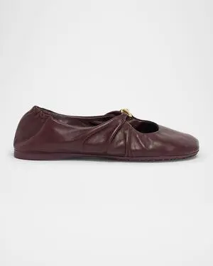 Loewe Round Toe Flats For Women