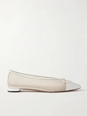 Women's Square-Toe Mesh Ballet Flats