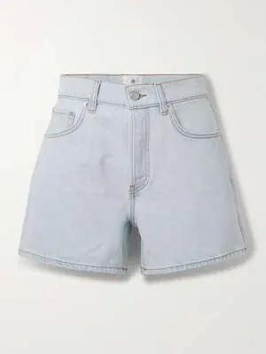 ANINE BING Dalton Organic Denim Shorts