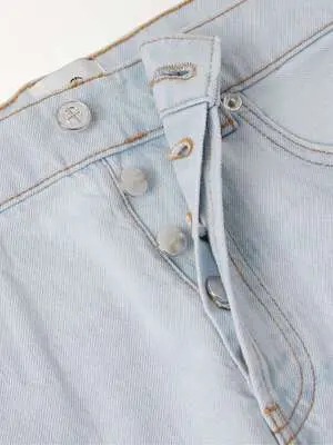 ANINE BING Dalton Organic Denim Shorts