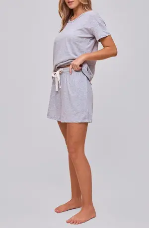PAPINELLE Ada Boxer Short Pajamas - Grey