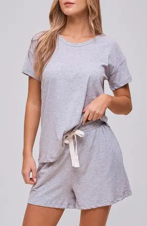 PAPINELLE Ada Boxer Short Pajamas - Grey