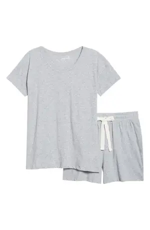 PAPINELLE Ada Boxer Short Pajamas - Grey
