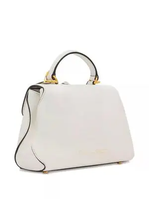 Oscar De La Renta 3d Floral-appliqué Mini Bag