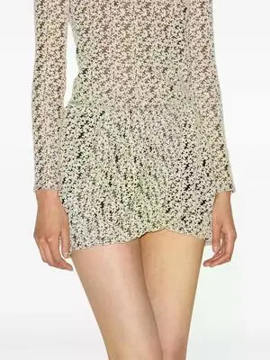 Isabel Marant Stacya Mini Skirt - Neutrals