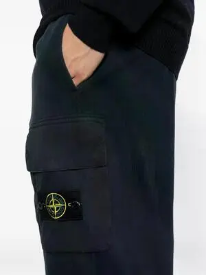 Stone Island Cargo-pocket Track Pants - Blue