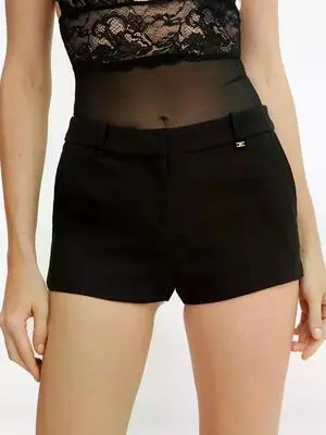 Elisabetta Franchi Logo Shorts