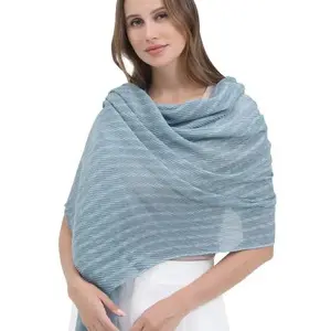 YOUZEY The Jordan Lightweight Scarf - Blue
