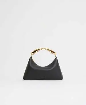MANSUR GAVRIEL Metal Handle Rhea - Black