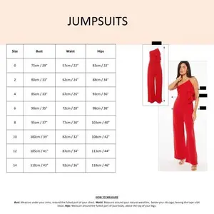 QUIZ Scuba Crepe Bow Front Jumpsuit