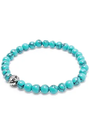 NIALAYA Turquoise Bead Bracelet