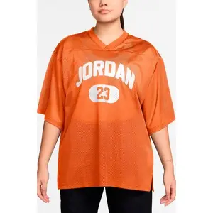JORDAN Brooklyn Oversize Jersey - Starfish/white