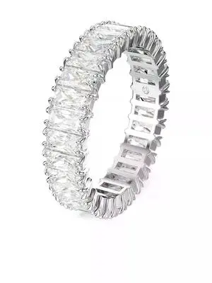 SWAROVSKI Matrix Baguette-cut Ring - Silver