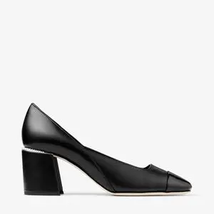 JIMMY CHOO Jenson 65 Patent And Nappa Leather Pumps