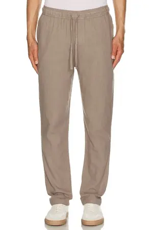 Onia Gauze Pull On Pant In Neutral