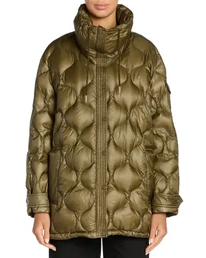 Women's Quilted Short Parka