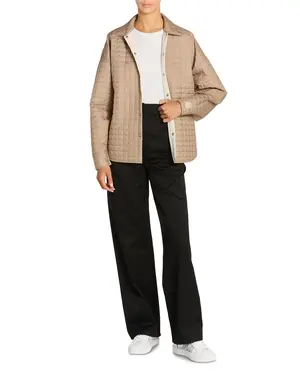 Moncler Quilted Shirt - Medium Beige