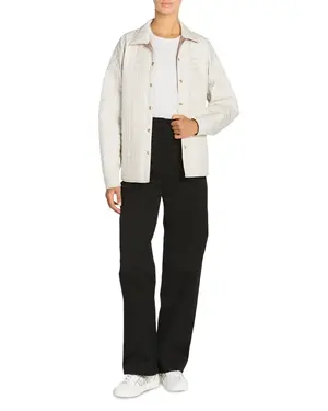 Moncler Quilted Shirt - Medium Beige
