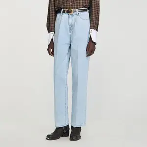 Sandro Straight-leg Wide Jeans