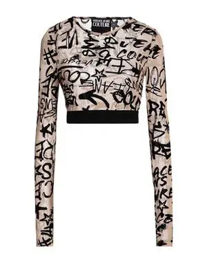 Versace Printed Performance Tops For Women