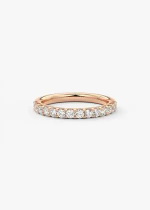 FRANK DARLING Half Eternity Diamond Band - Yellow Gold