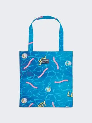 Vilebrequin Balade Printed Tote - Blue