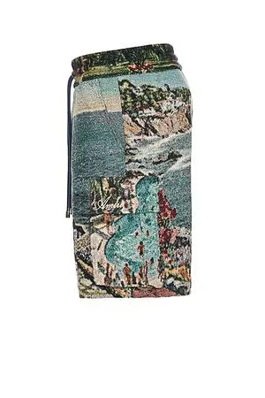 Amiri Paradise Tapestry Cargo Short