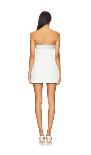 Amanda Uprichard Lucienne Skort Romper - Ivory