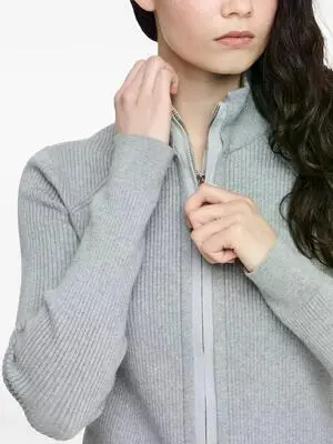 JW Anderson Zip-up Cardigan - Grey