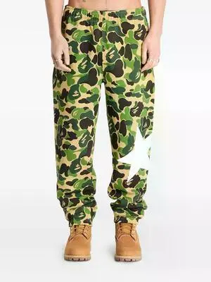 A BATHING APE Abc Camo Star Sweatpants