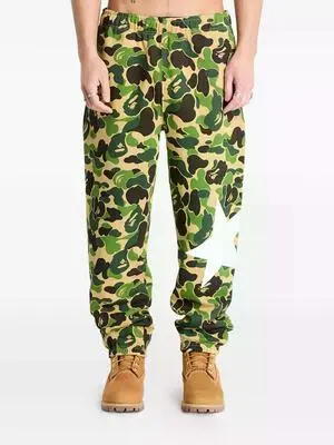 A BATHING APE Abc Camo Star Sweatpants