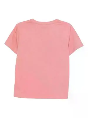 Ba&sh Ioni Logo-print T-shirt - Pink